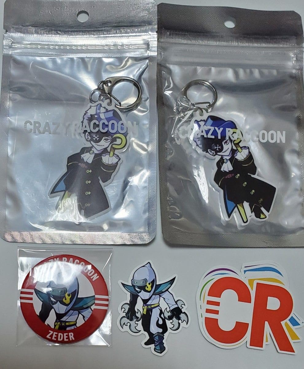 crazy raccoon CR 御守り ras selly cpt mondo - キャラクターグッズ